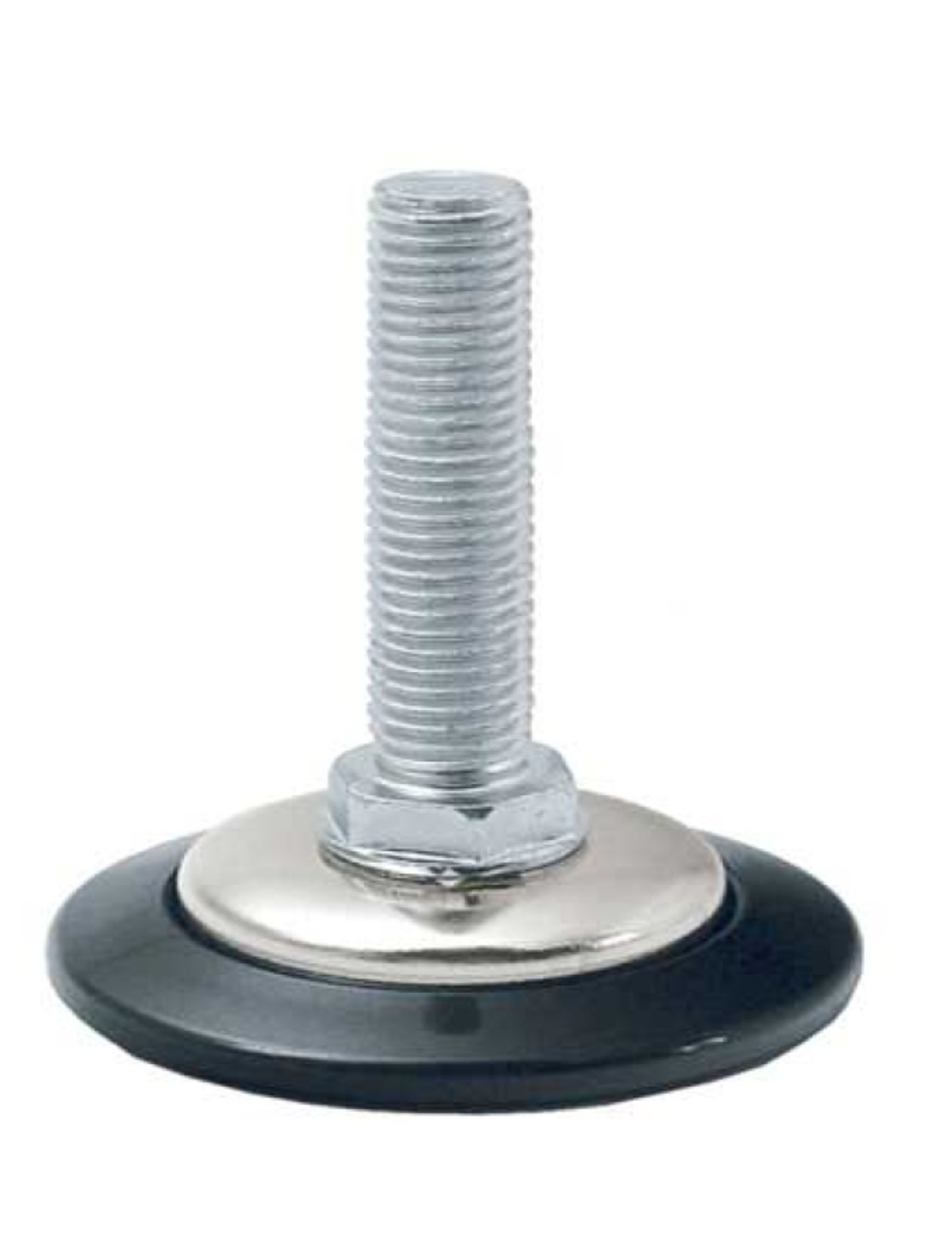 PICIOR METALIC REGLABIL CU SURUB Φ38X25 MM, NEGRU - 4301