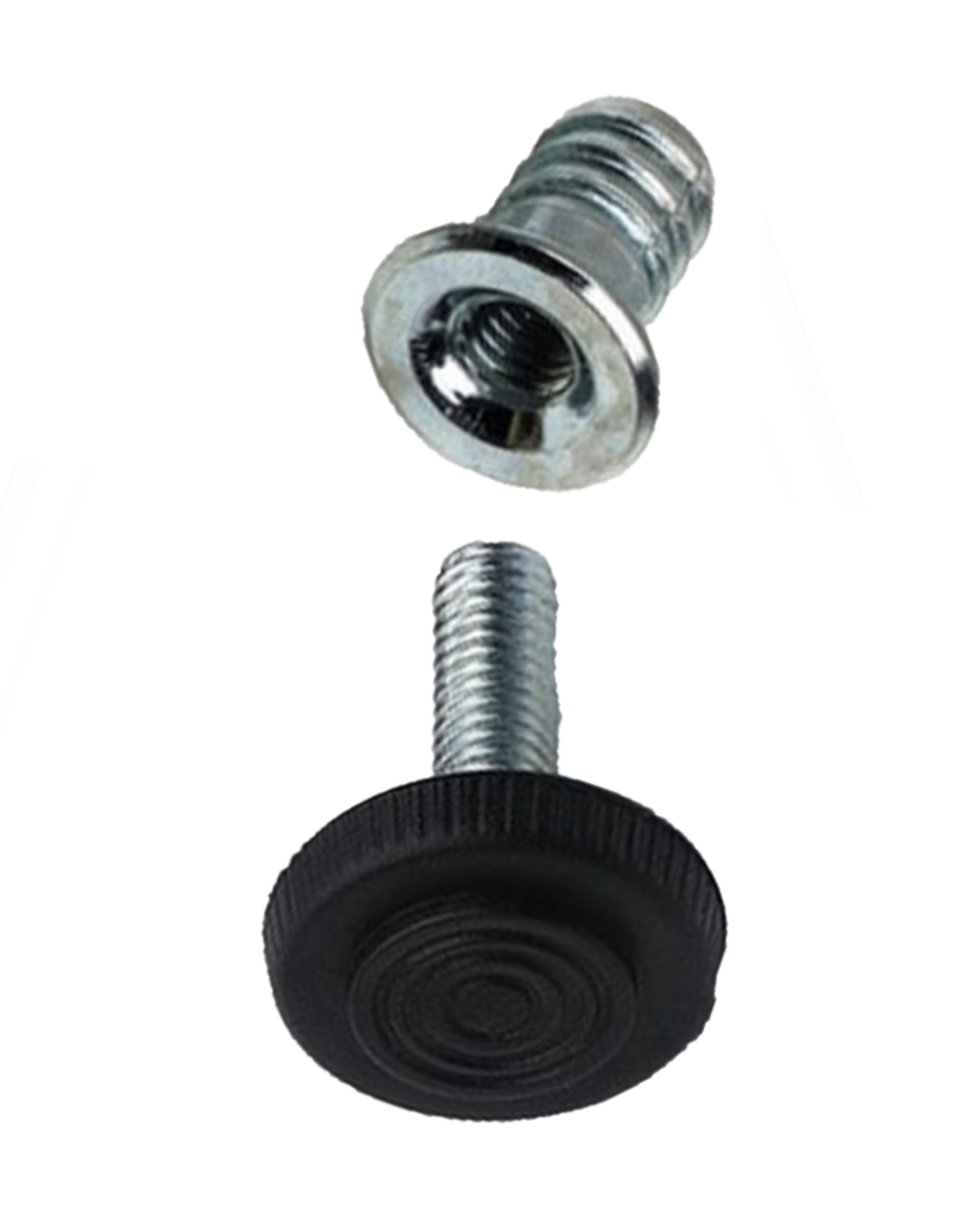 PICIOR METALIC REGLABIL M6 NEGRU - 4329